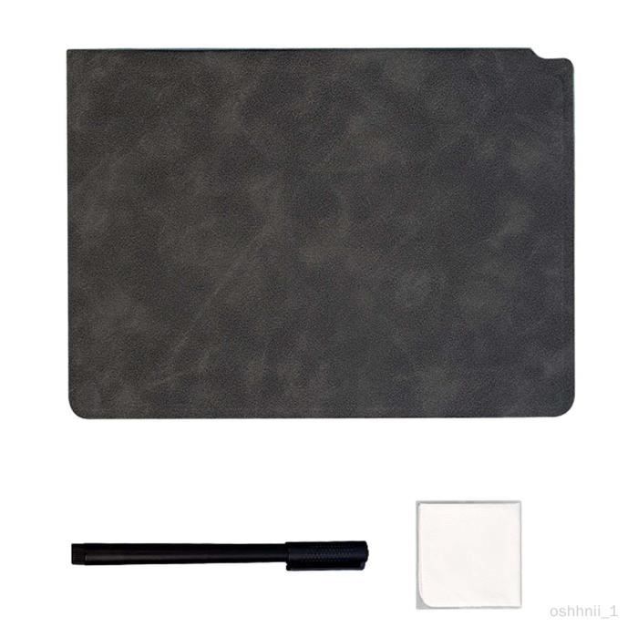 Tableau Blanc Réutilisable pour Carnet de Notes, Tableau Blanc Portable ...