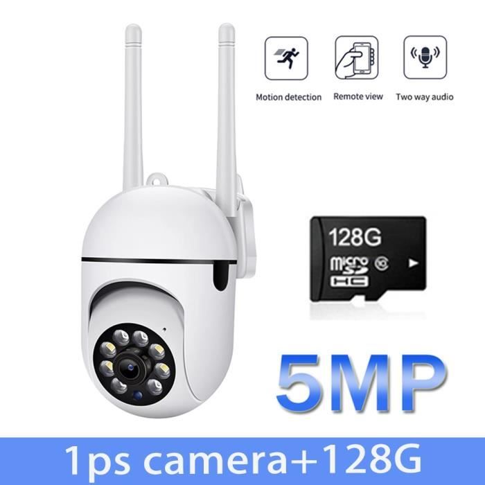 Caméra de Surveillance extérieure IP WiFi 5G HD 5MP-1080P,dispositif de ...