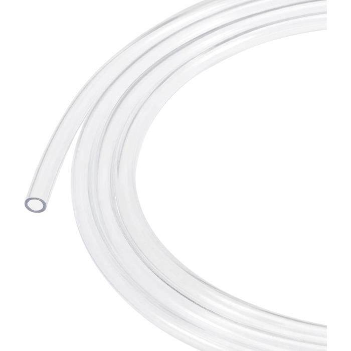PVC Transparent Tuyau Vinyle Tube 4.5mm Diamètre Interne 6.5mm Diamètre ...