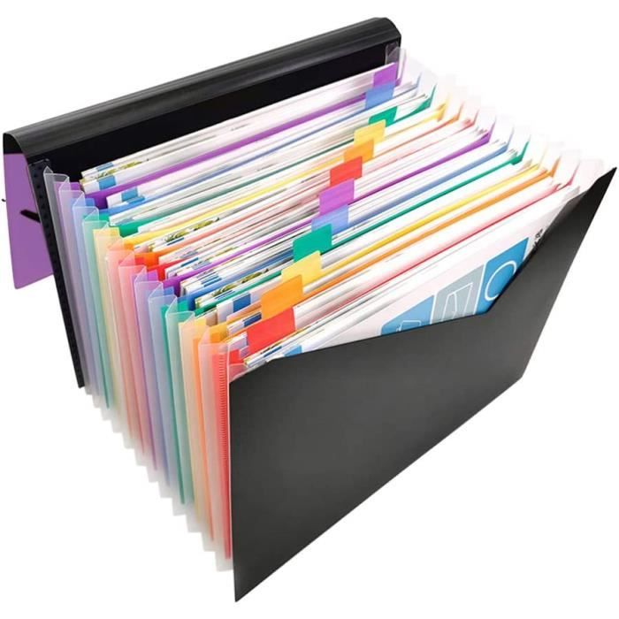 Trieur à Soufflets Classeur Rangement Document A4 Porte Revue ...