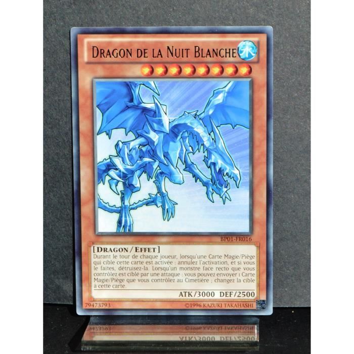 Carte YU-GI-OH BP01-FR016 Dragon De La Nuit Blanche (White Night Dragon ...