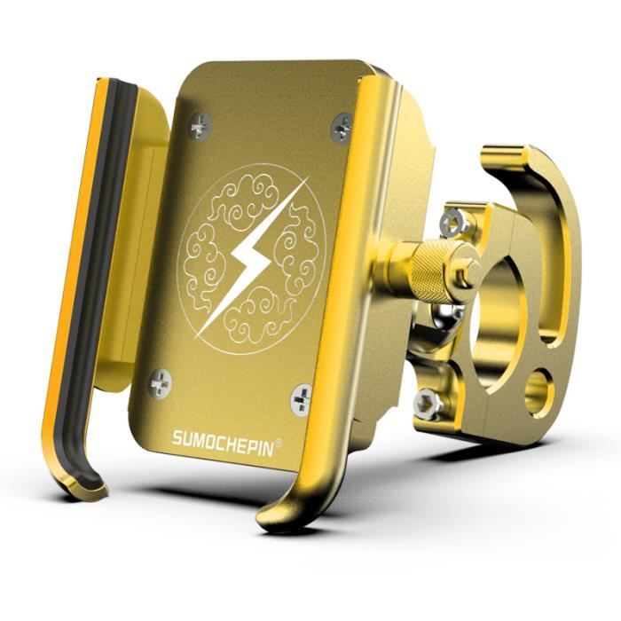 Vélo CNC en aluminium réglable universel moto vélo vélo guidon Mobile ...