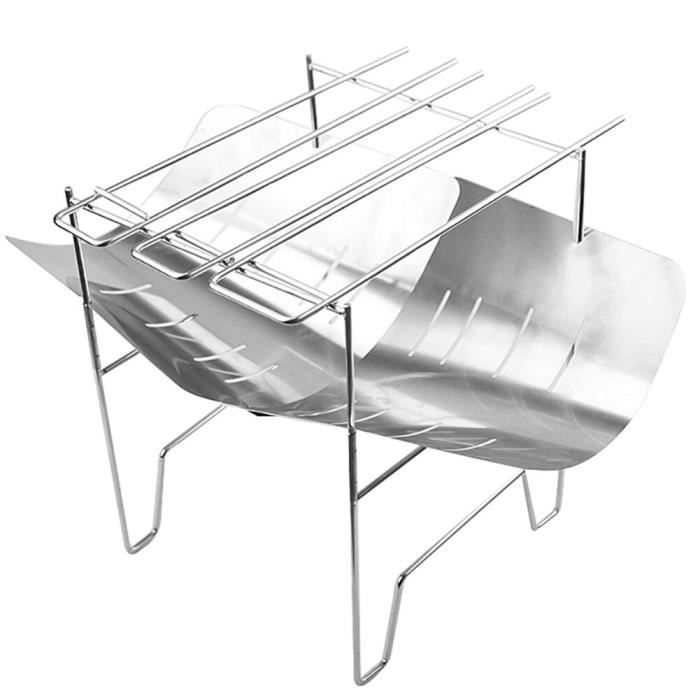 Réchaud,Mini poêle à bois d'extérieur Portable Camping pique-nique ...