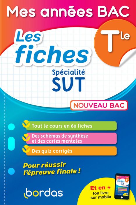 Fiches SVT Terminale - Bordas - Mes années BAC - 60 fiches thématiques ...
