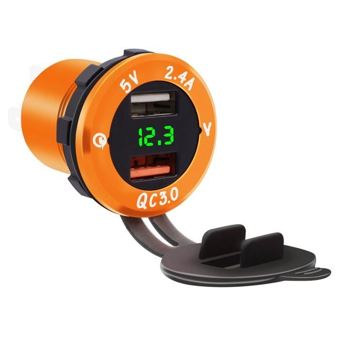 Orange 2019 Nouvelle nouvelle cigarette allume-douille Splitter 12V-24V ...