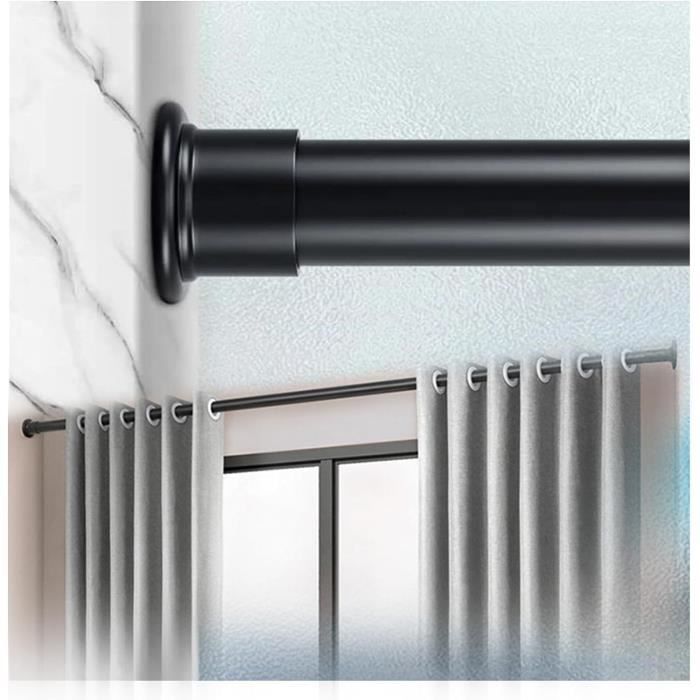 Tringle Rideau Extensible Sans Percage, Tringle À Rideau De Douche De ...