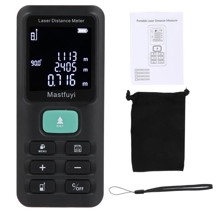 Duokon petit télémètre Télémètre laser FY899 120m Télémètre ...