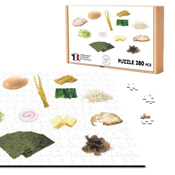 Puzzle Classique - FABULOUS - Ramen Toppings Nourriture - 280 Pièces ...
