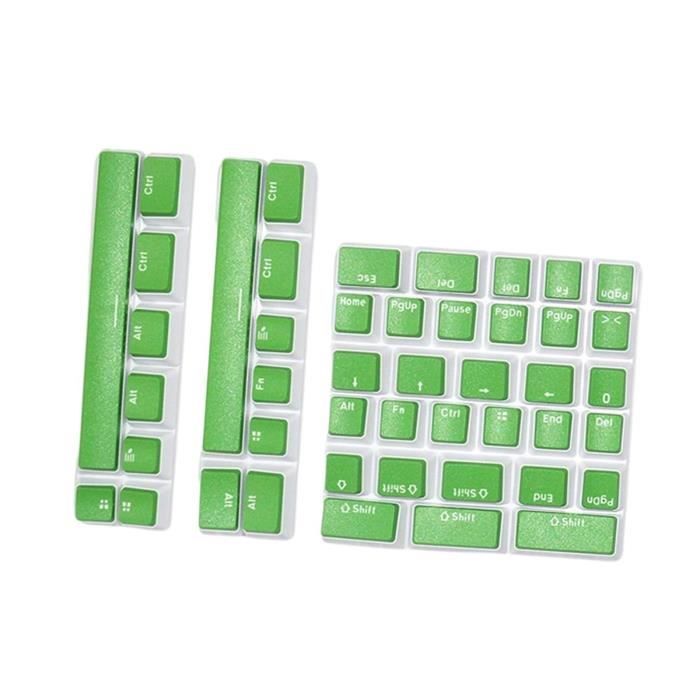 Pudding Key Caps Set Kit de Keycaps de clavier mécanique, pour, pour ...