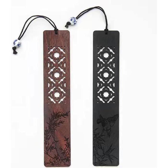 ZOMOAP Bookmark,Naturel Bois Bookmark, Bois Bookmark,signet avec ...