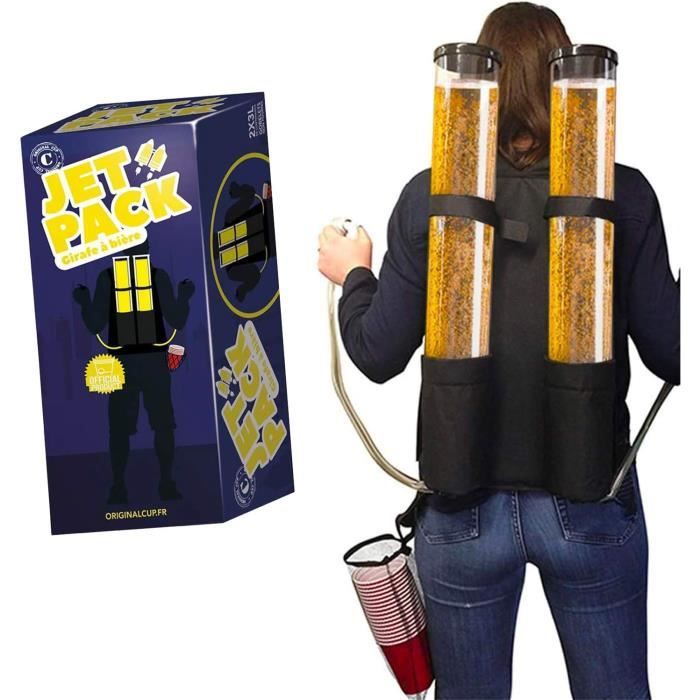 Double Girafe à Bière Jet Pack Distributeur Boisson Sac à Dos Qualité ...