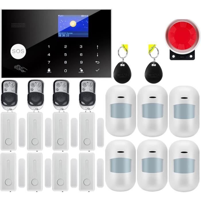 ,Systèmes De Sécurité À Domicile Tuya Wireless Home Wifi Gsm Sécurité À ...