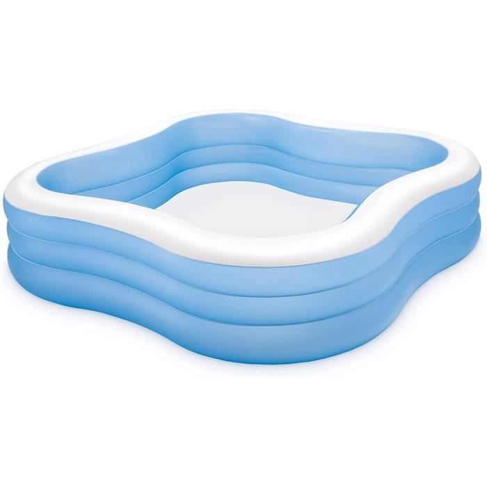 Piscine Gonflable Carre Hublot 57495