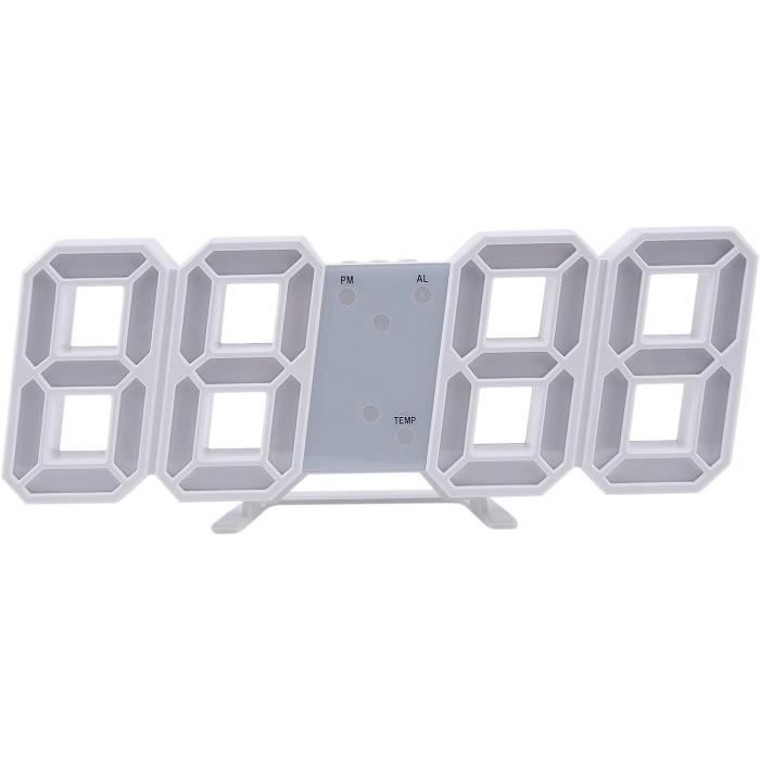 Horloge Led Multifonctionnelle Horloge Murale Numérique Led De Taille ...
