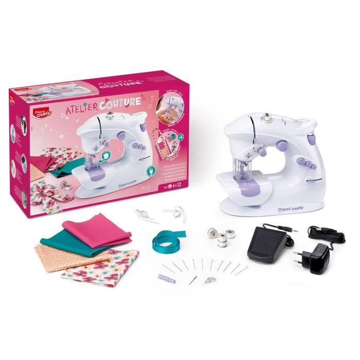 Machine à coudre MAPED Atelier Couture - Age 8+ - Cdiscount Jeux - Jouets