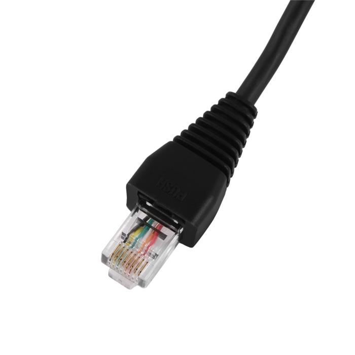 Qiilu microphone Micro Mobile MH-67A8J pour Radio Yaesu/Vertex VX2500 ...