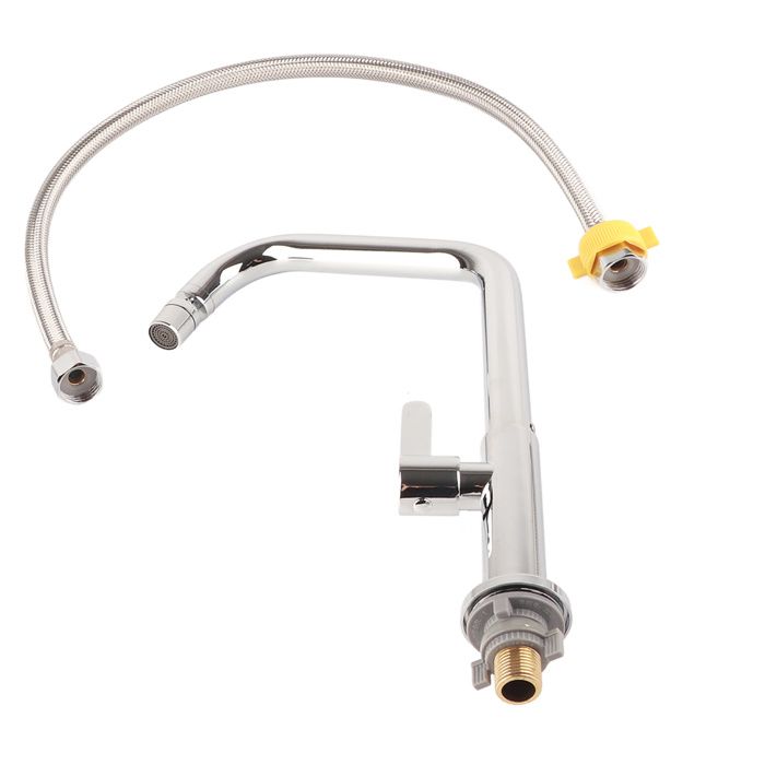 Robinet de lavabo rotatif G1/2, robinet d'eau froide simple pour ...
