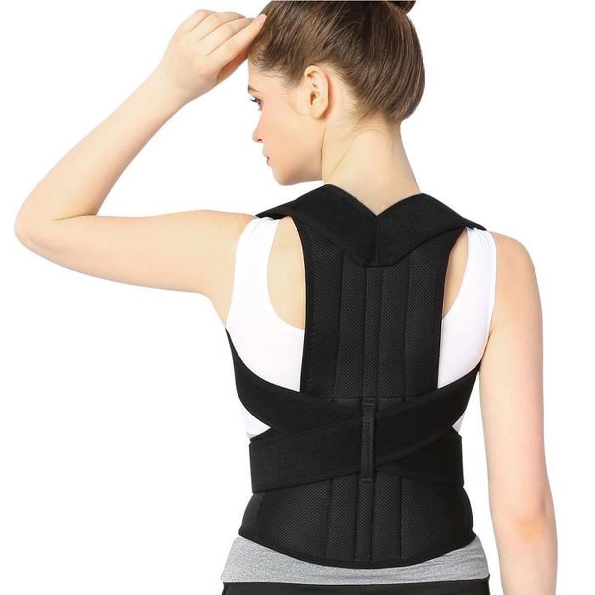Tbest correcteur de posture pour le dos Support d'orthèse dorsale ...