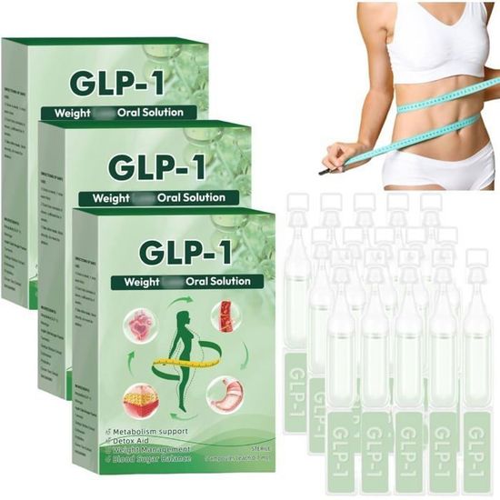 GLP-1 Oral Solution Health Drop Solution, Effective Moringa Drop Care ...