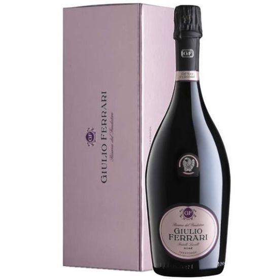 VIN ROUGE FERRARI F.LLI LUNELLI SPA GIULIO FERRARI ROSE' BRUT 2010 DA ...