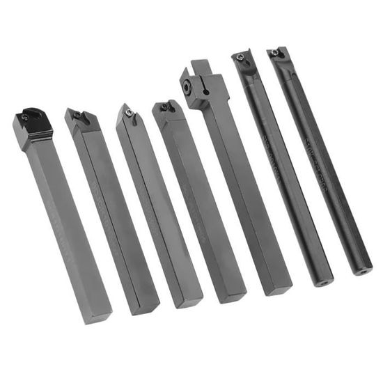 Greensen porte-outils de tour, inserts en carbure, tour d'arbre, barre d'alésage, jeu de porte ...