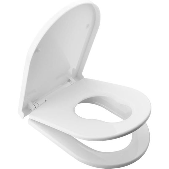 M41001-2, Abattant Wc Forme D Avec Siège Enfant, Cuvette Toilette Avec ...