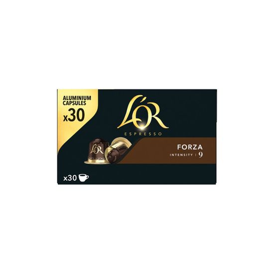 Capsule café L or L OR ESPRESSO FORZA CAPSULES 30 PC 156 GR - Cdiscount ...