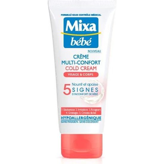 MIXA BÉBÉ - Tube Crème Bébé Cold Cream 100 ml - Cdiscount Puériculture ...