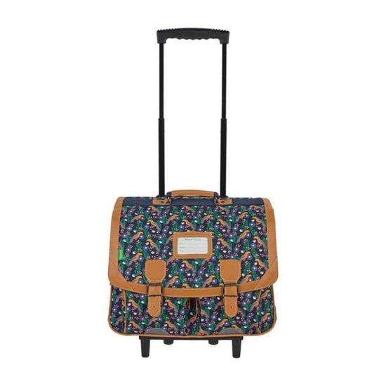 Tann's - Cartable à roulettes 41cm "Gabrielle" bleu - 10612 - Cdiscount ...