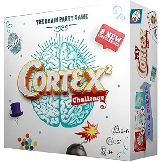 Jeu de carte - ZYGOMATIC - Cortex 2 Challenge - Agilité visuelle - Mémoire - Raisonnement ...