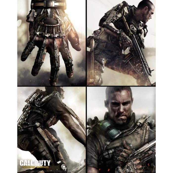 Call Of Duty Mini Poster - Advanced Warfare, Gr… - Cdiscount Maison