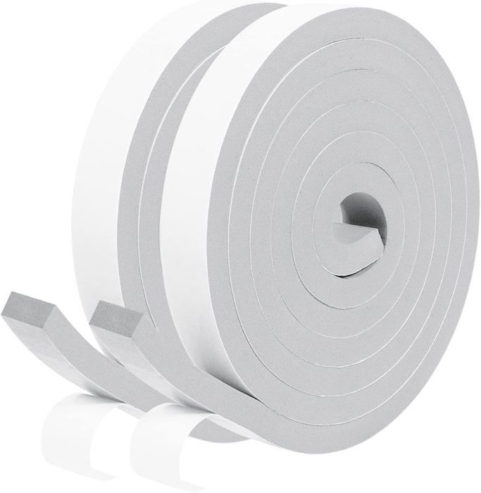 Joint isolant en mousse autocollant 20 mm x 10 mm x 2 m Joint de porte ...
