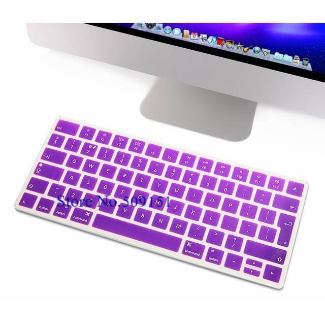 Violet-Juste de protection pour clavier sans fil Apple Magic Keyboard ...