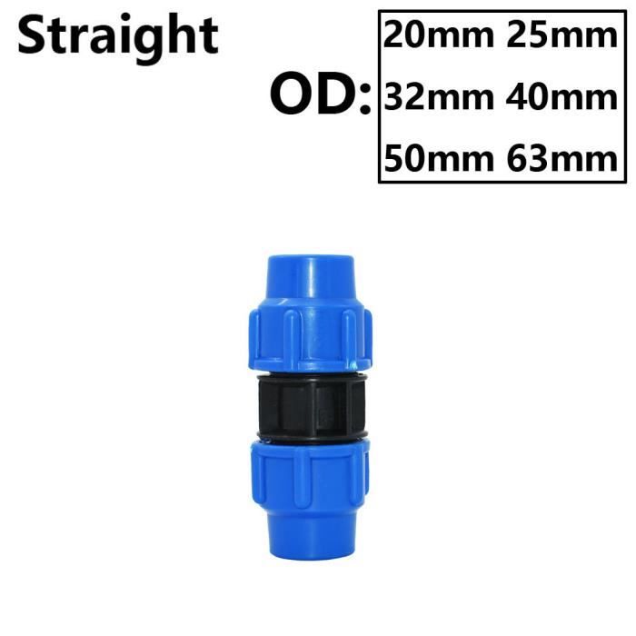 40MM-Vanne À Connecteur Rapide En Pvc Pe Type T, Séparateur D'eau À ...