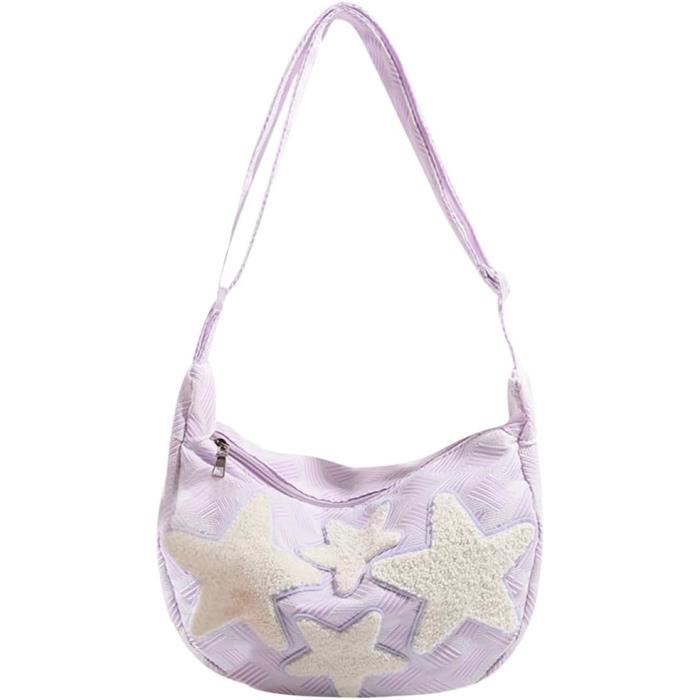 Femmes Joli Sac À Bandoulière Capacité Toile Polyvalent Hobo Sacs ...