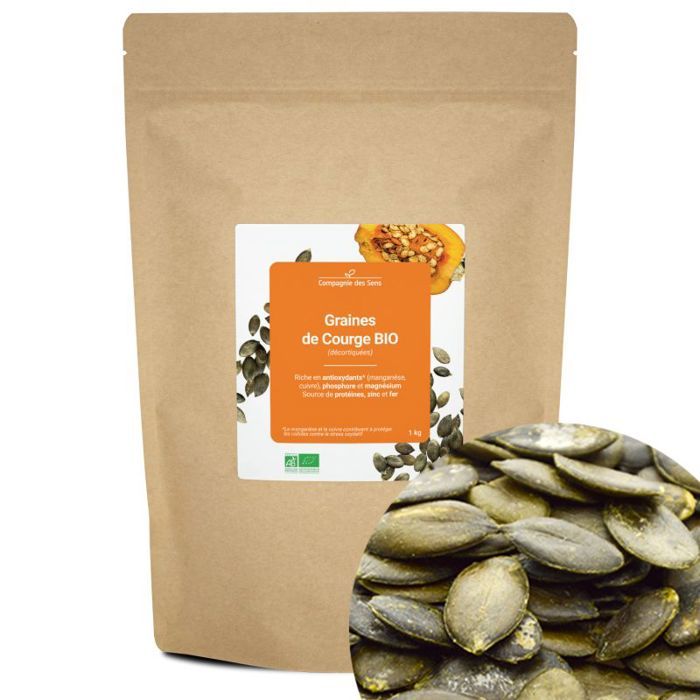 Graines de Courge BIO - Graines en vrac - 1kg - Cdiscount Jardin