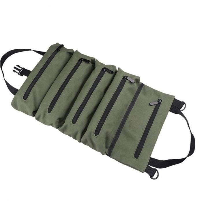 Roll Up Sac outils Organisateur cl multiusages Pochette de rangement ...