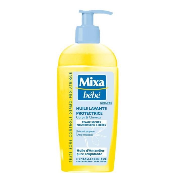 Huile lavante - MIXA - Bébé - 250ml - Hypoallergénique - Protectrice ...