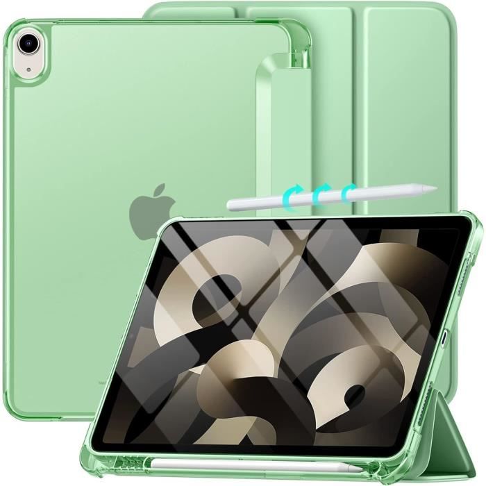 Coque Pour Ipad Air 5- Ipad Air 4 10,9 Pouces 2022-2020, Housse Transparente Claire Air 5Ème ...