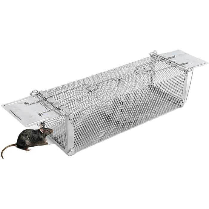 Pièges à Rats Piège de Capture Deux Entrées Cage Piege pour Souris ...