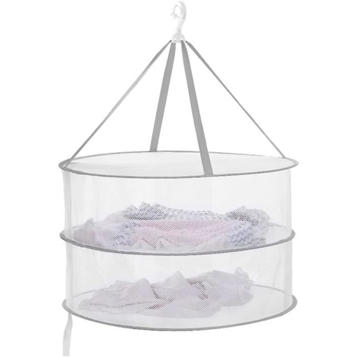 Séchoirs À Linge,Séchoir À Linge Plat,Pliable À Suspendre En Maille ...