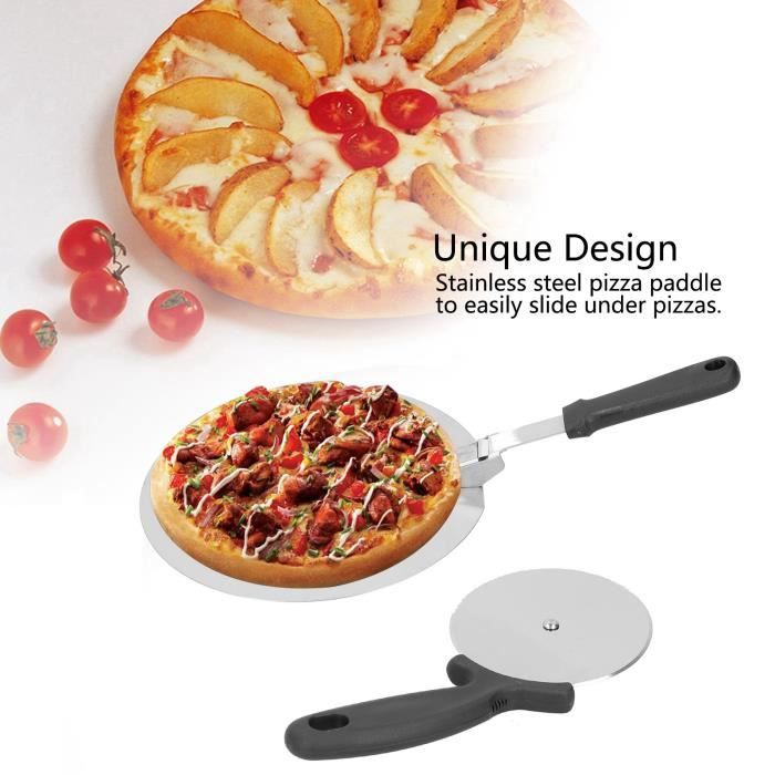Palette à pizza Outil de levage de fromage de cuisson pliant de spatule ...