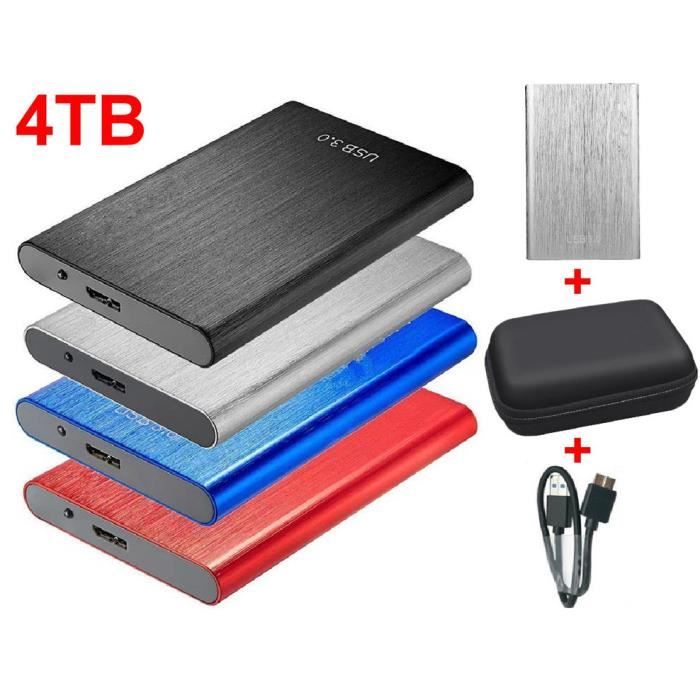Disque Dur Externe HDD 2.5" USB 3.0 SATA Portable Stockage 4TB 4To ...