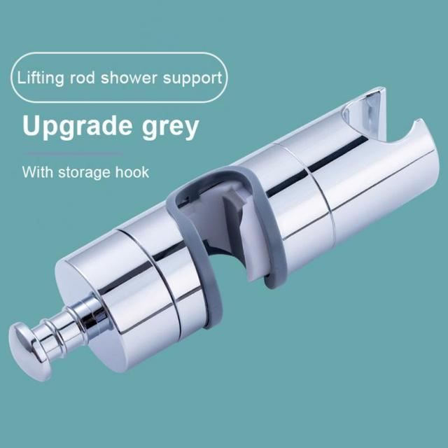 Support de douche,02--Barre Coulissante De Douche De Placage ...