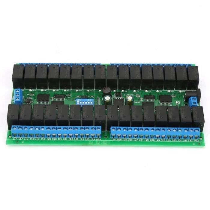 Zerone Module De Relais 12 V Module De Relais De Commande De Commutateur De Canaux Du Port Série