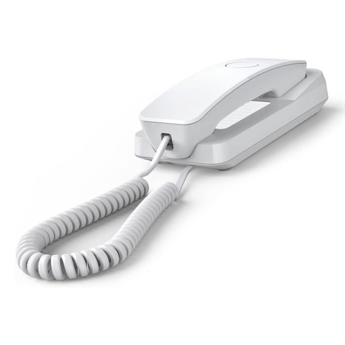 Téléphone analogique - GIGASET - Desk 200 - 1 combiné - Blanc - Filaire ...