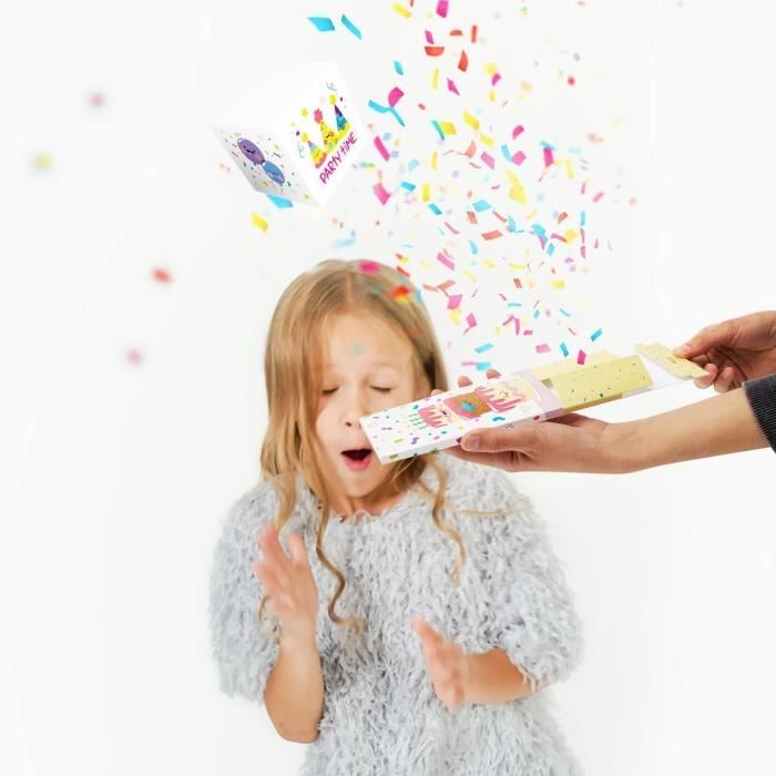 «Boum!» Carte Anniversaire Explosion Confettis (Party Time) \ Happy ...