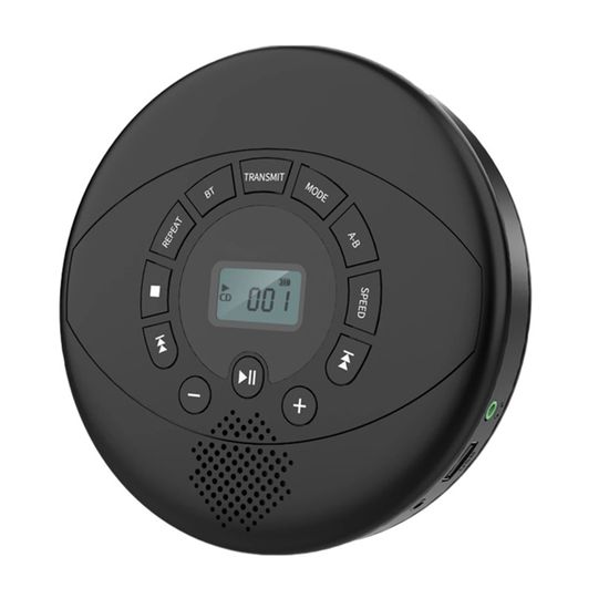 Baladeur CD Bluetooth portable,lecteur CD aste,haut-parleur intégré ...