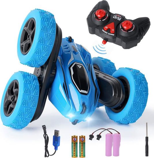 Voiture Télécommandé Tout Terrain–Voiture Télécommandées 4X4 Pour Cascade Et Dérapage–Stunt ...