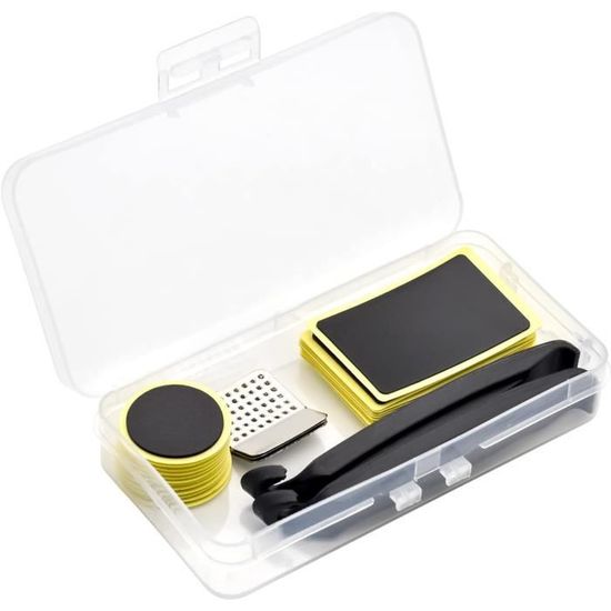 Kit Réparation Pneu Vélo Crevaison 30 Pièces, Patch Kit Reparation Vélo ...